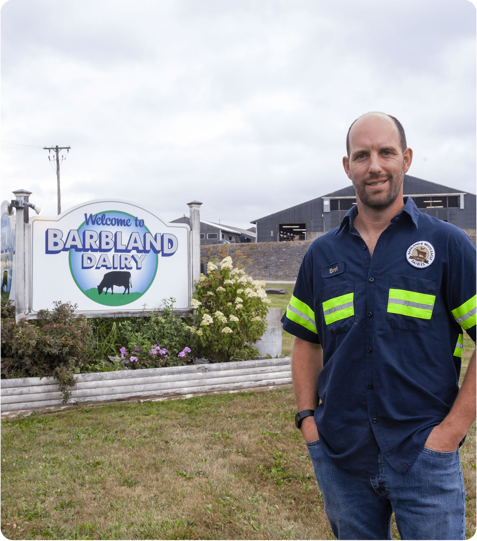 Bret - Barbland Dairy - Cayuga Milk Ingredients